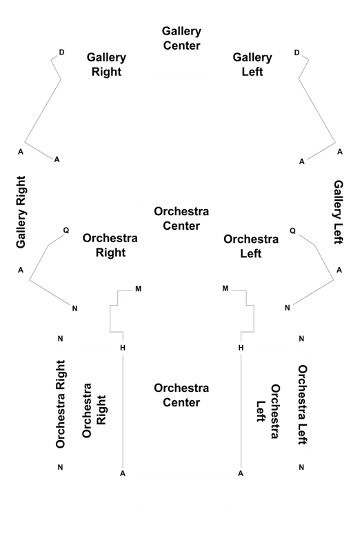 Booth Playhouse Seating Chart