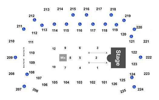 jones beach seating chart