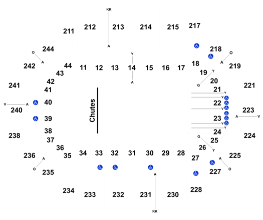 Map Of Rupp Arena Seating