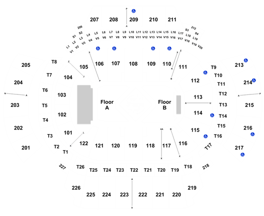 Savage Arena Seating